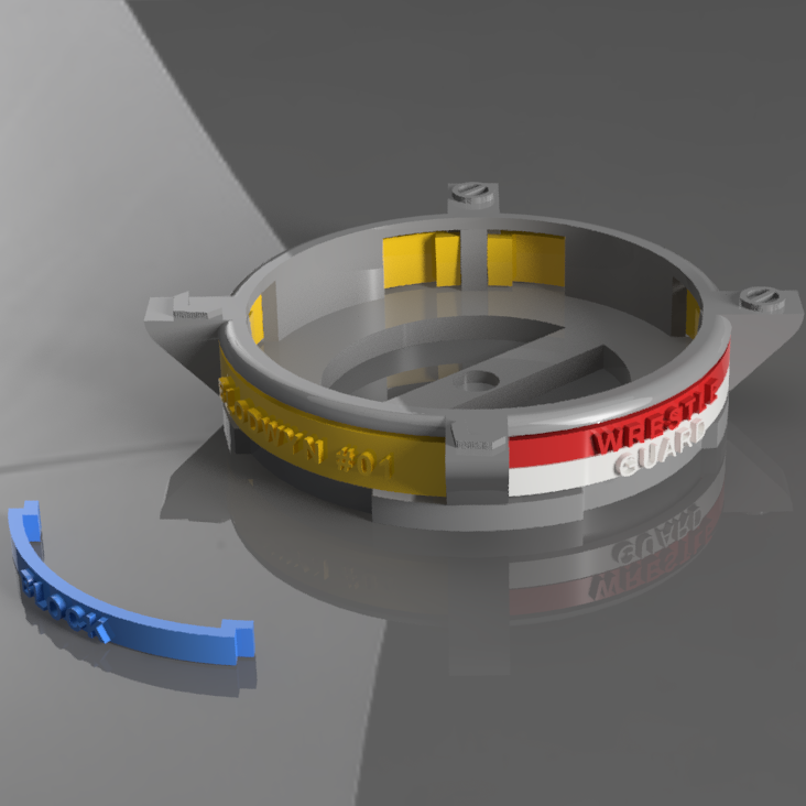 🩸 Blood Bowl Player Skill and Status Ring (Old Version)・ STL File for ...