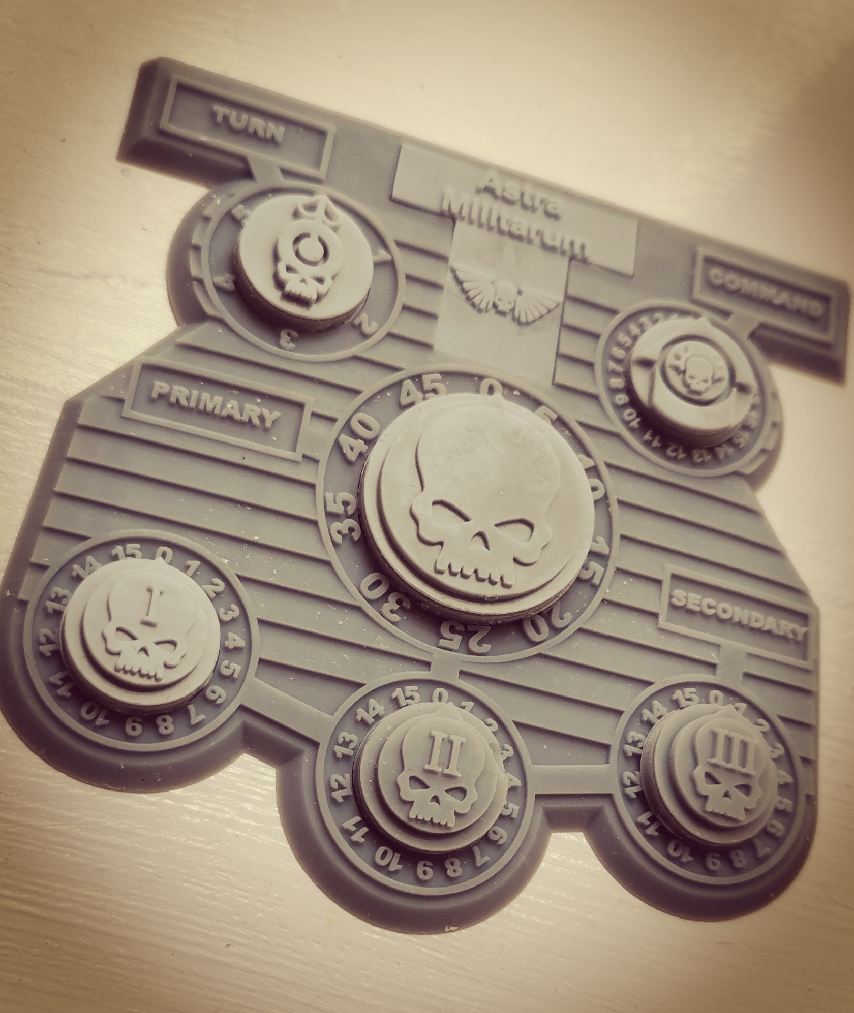 STL file War Hammer 4TK Turn Tracker - Game Tracker - Elite 🔨 ・3D ...