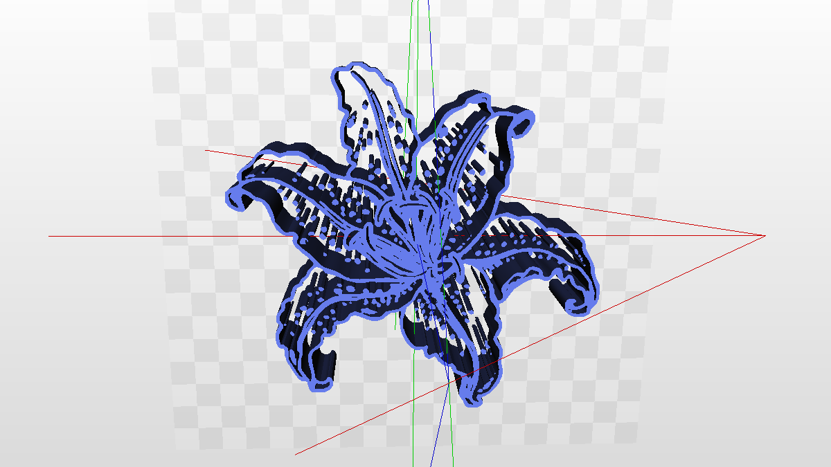STL file Spotted Lily Flower Only 💐 ・Template to download and 3D print ...