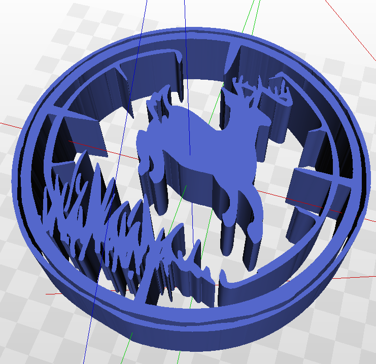 STL file Deer in Target 3 🦌 ・Design to download and 3D print・Cults