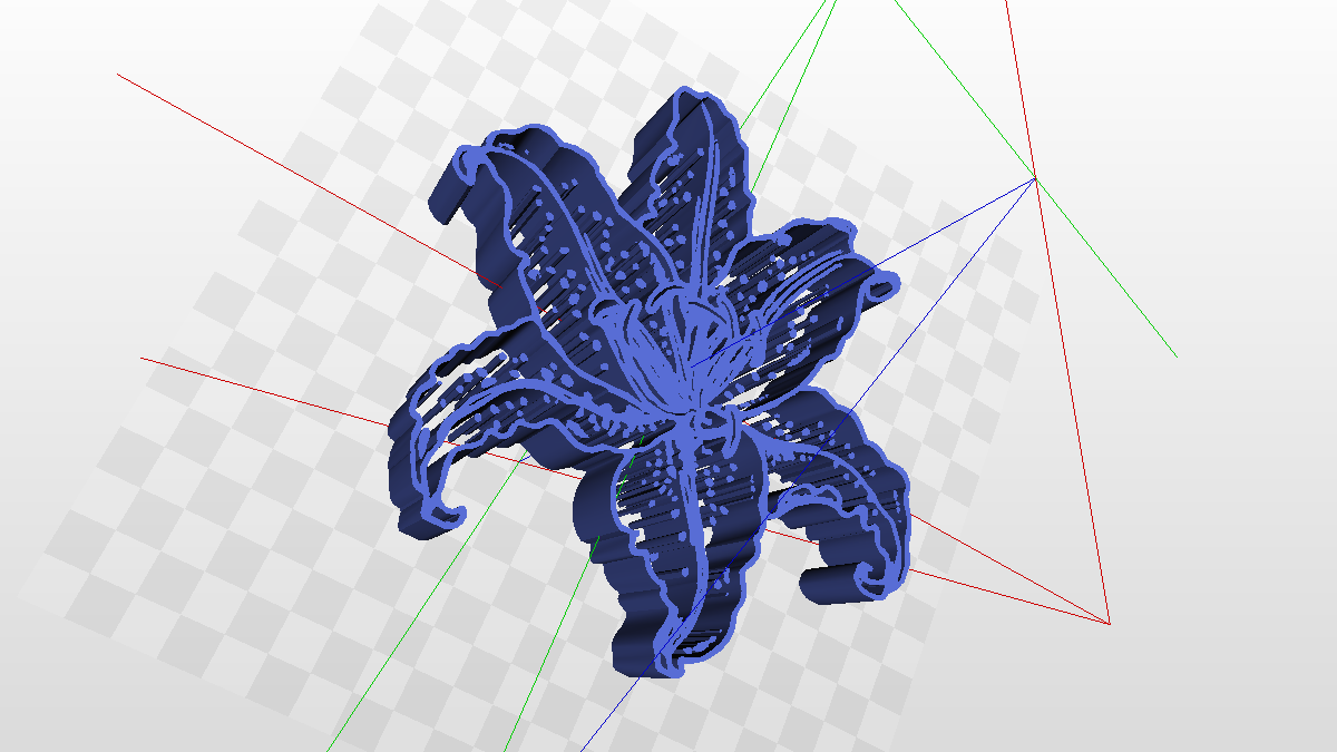 STL file Spotted Lily Flower Only 💐 ・Template to download and 3D print ...