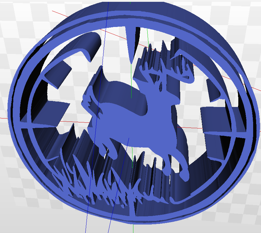 STL file Deer in Target 3 🦌 ・Design to download and 3D print・Cults