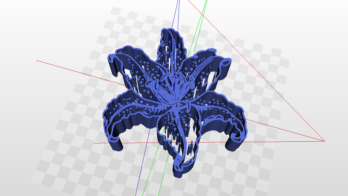 STL file Spotted Lily Flower Only 💐 ・Template to download and 3D print ...