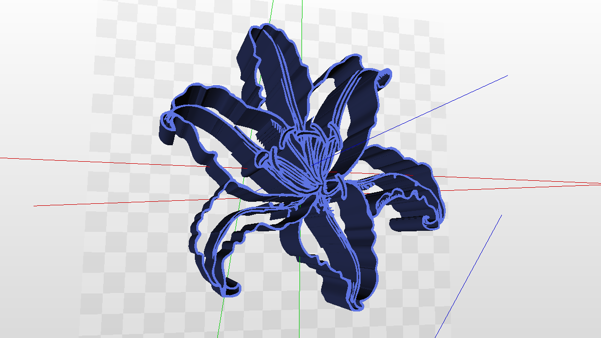 STL file Lily Flower Only 💐 ・Model to download and 3D print・Cults