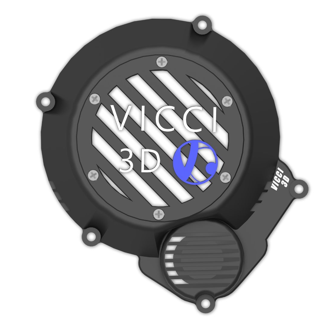 🏍️ TAPA DE ENCENDIDO AM6・Archivo STL para ・Cults