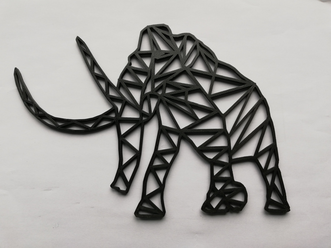 Free STL file Mammoth low poly 🦣 ・3D printer design to download・Cults