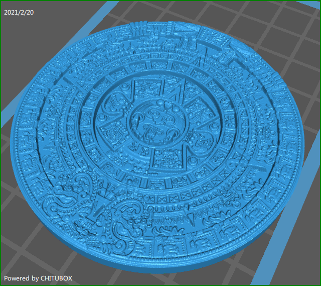 📅 Maya Calendar・Free STL File for ・Cults