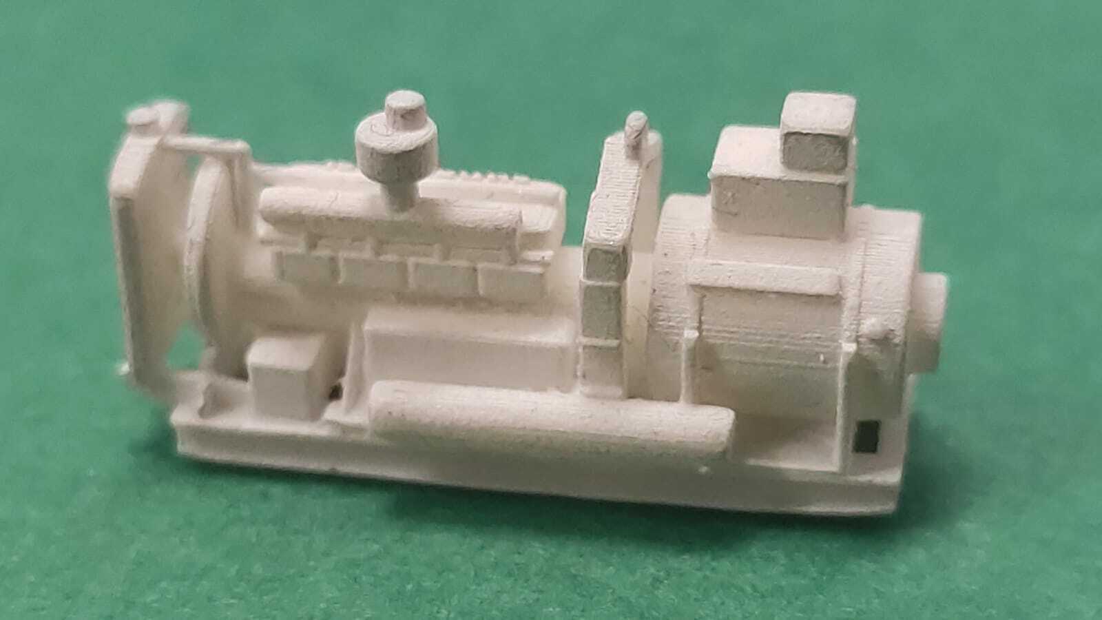 STL file HO Diesel Generator Set 🛤️ ・3D print model to download・Cults