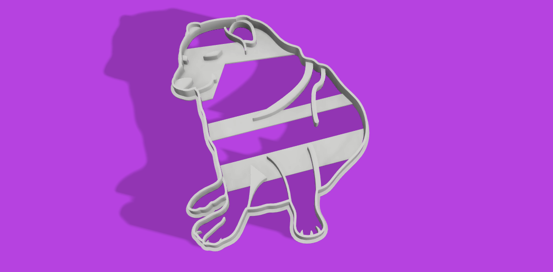 STL file Cheems cookie cutter 🍪 (OBJ)・3D printing design to download・Cults