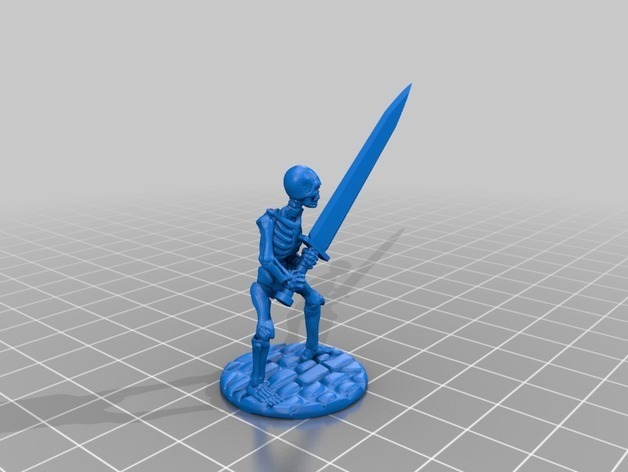 💀 skeleton・Free STL File for ・Cults