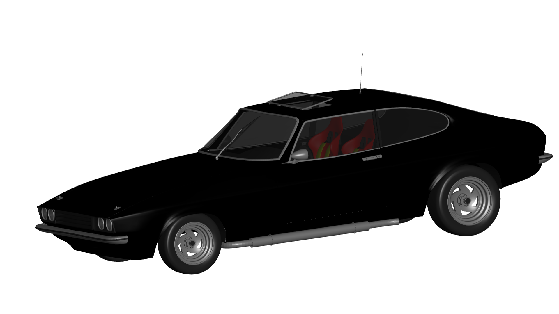 3D file Ford Capri MK3 🚙 ・3D printer design to download・Cults