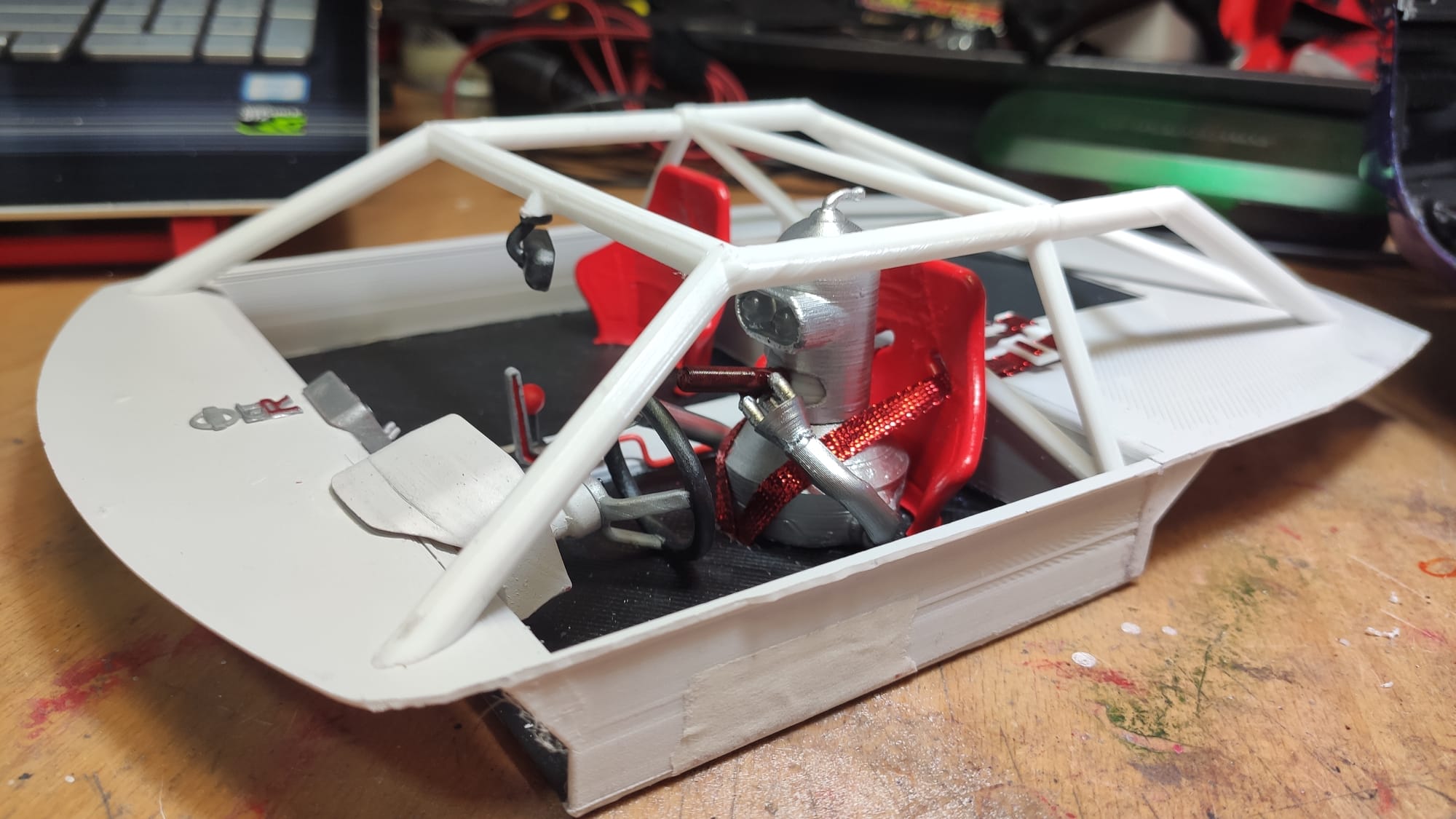 🧑‍ ️ Rc Cockpit interior 1:10 Generic・ STL File for ・Cults