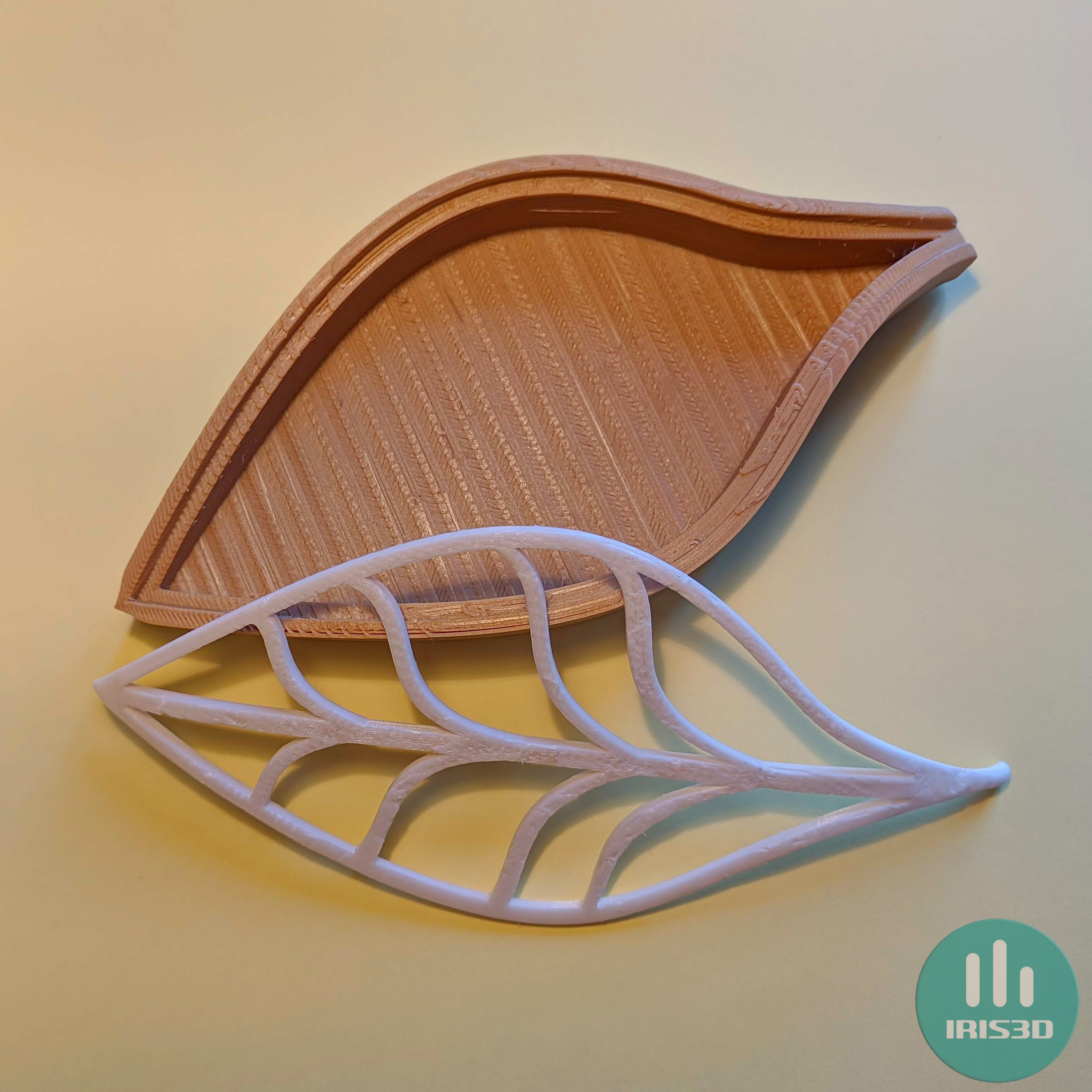 3D file Leaf Soap Dish 🧼 ・Model to download and 3D print・Cults