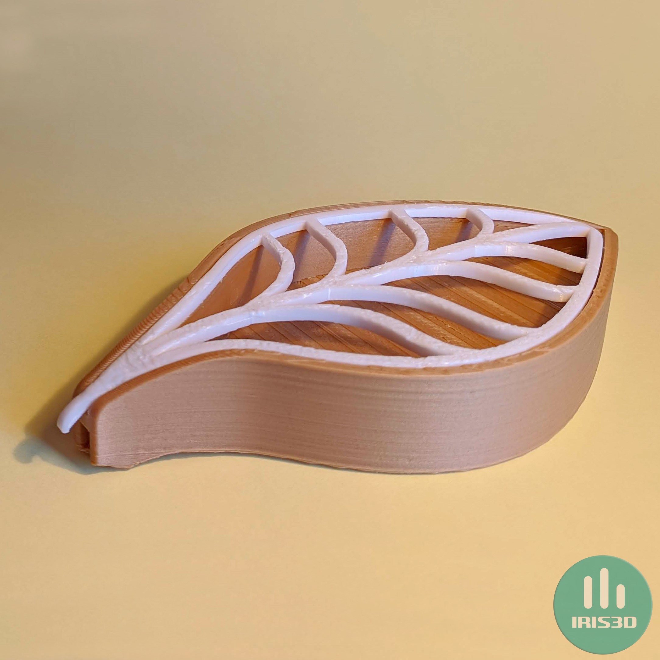 3D file Leaf Soap Dish 🧼 ・Model to download and 3D print・Cults