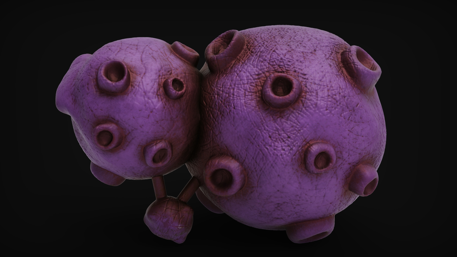 OBJ file Weezing - Pokemon 🐉 ・3D print object to download・Cults