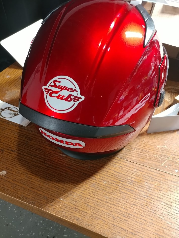 Free 3D file honda supercub logo for laser cut stickers 👽 ・Template to ...