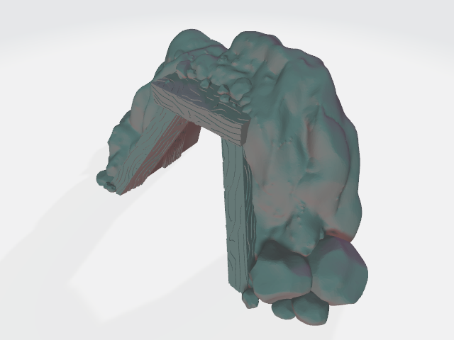 🧞‍♂️ Mine Entrance・Free STL File for ・Cults