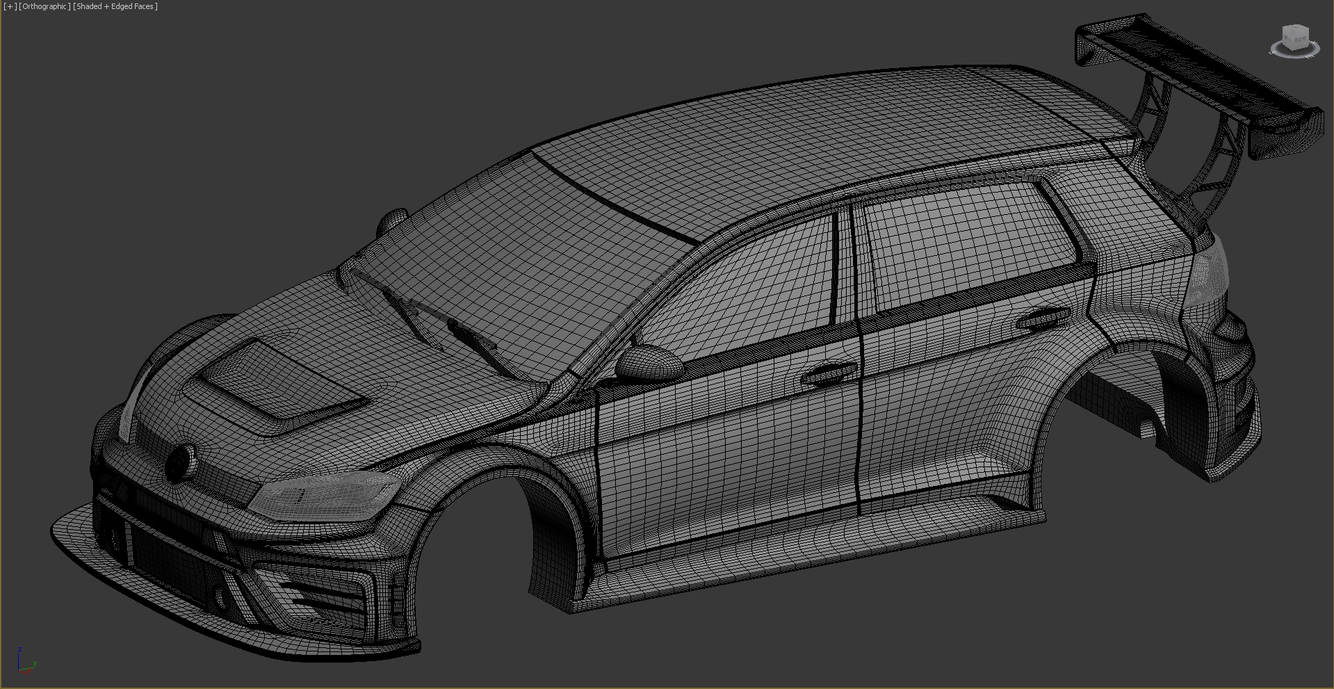 🚗 Volkswagen Golf GTi TCR printable・ STL File for 3D printing・Cults