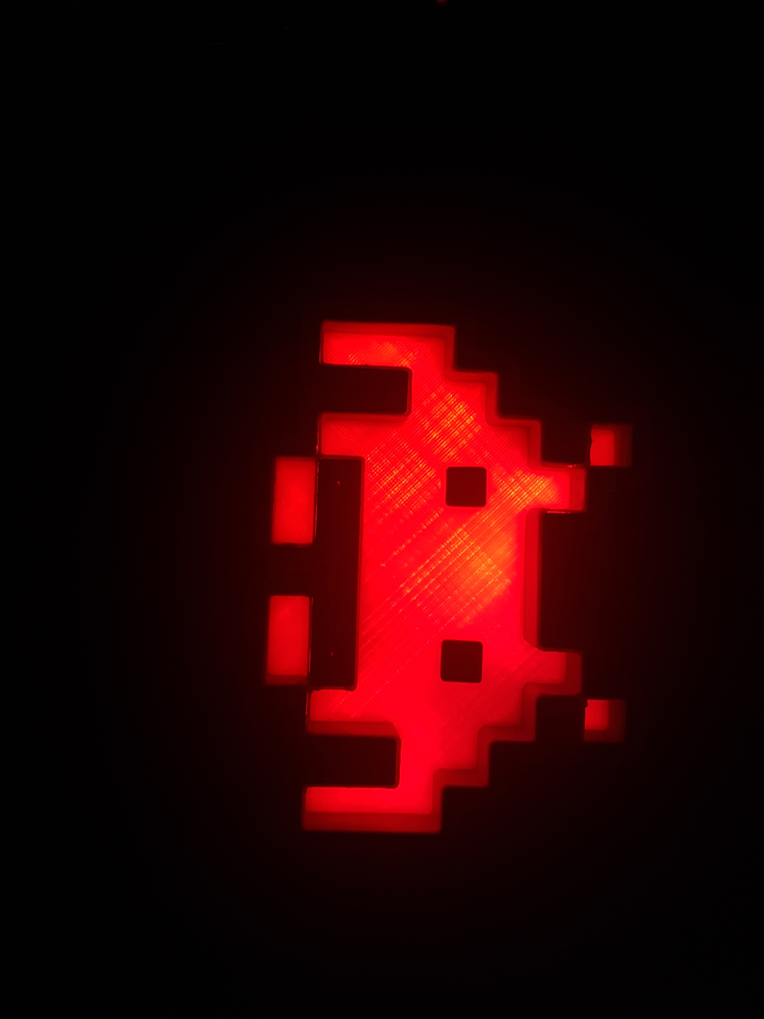 🛰 space invaders led lamp・Archivo STL para ・Cults