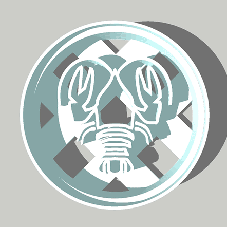 STL file Cancer cookie cutter - Cancer Cookie cutter - Zodiac Sign ♋・3D ...