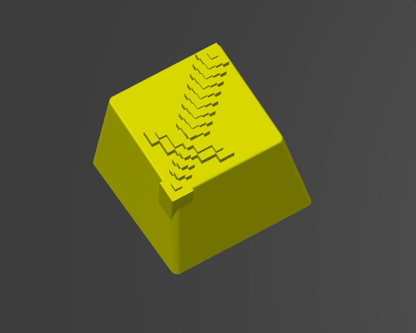 🎮 Keycap - Minecraft・Free STL File for ・Cults