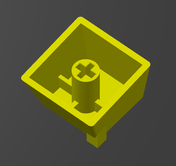 🎮 Keycap - Minecraft・Free STL File for ・Cults