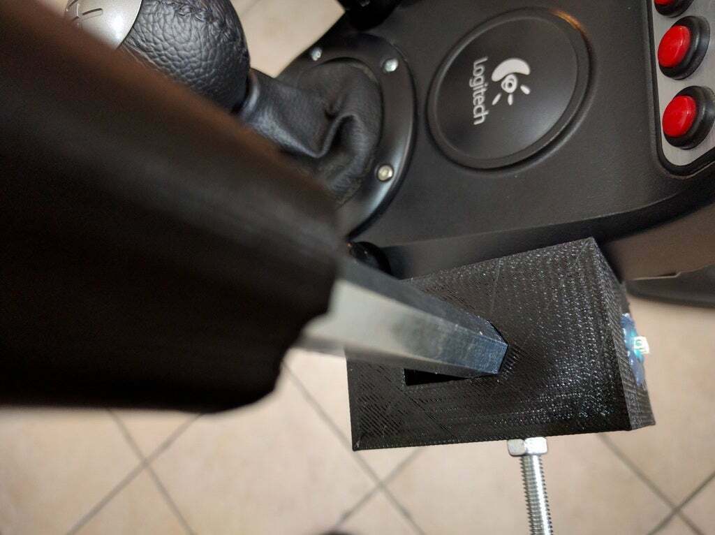 👽 logitech G25/G27 Handbrake・Free STL File for ・Cults