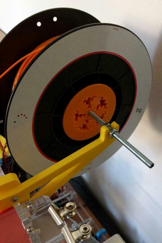 Free STL file Gear bearing Bq Filament holder ⚙️ ・Object to download ...