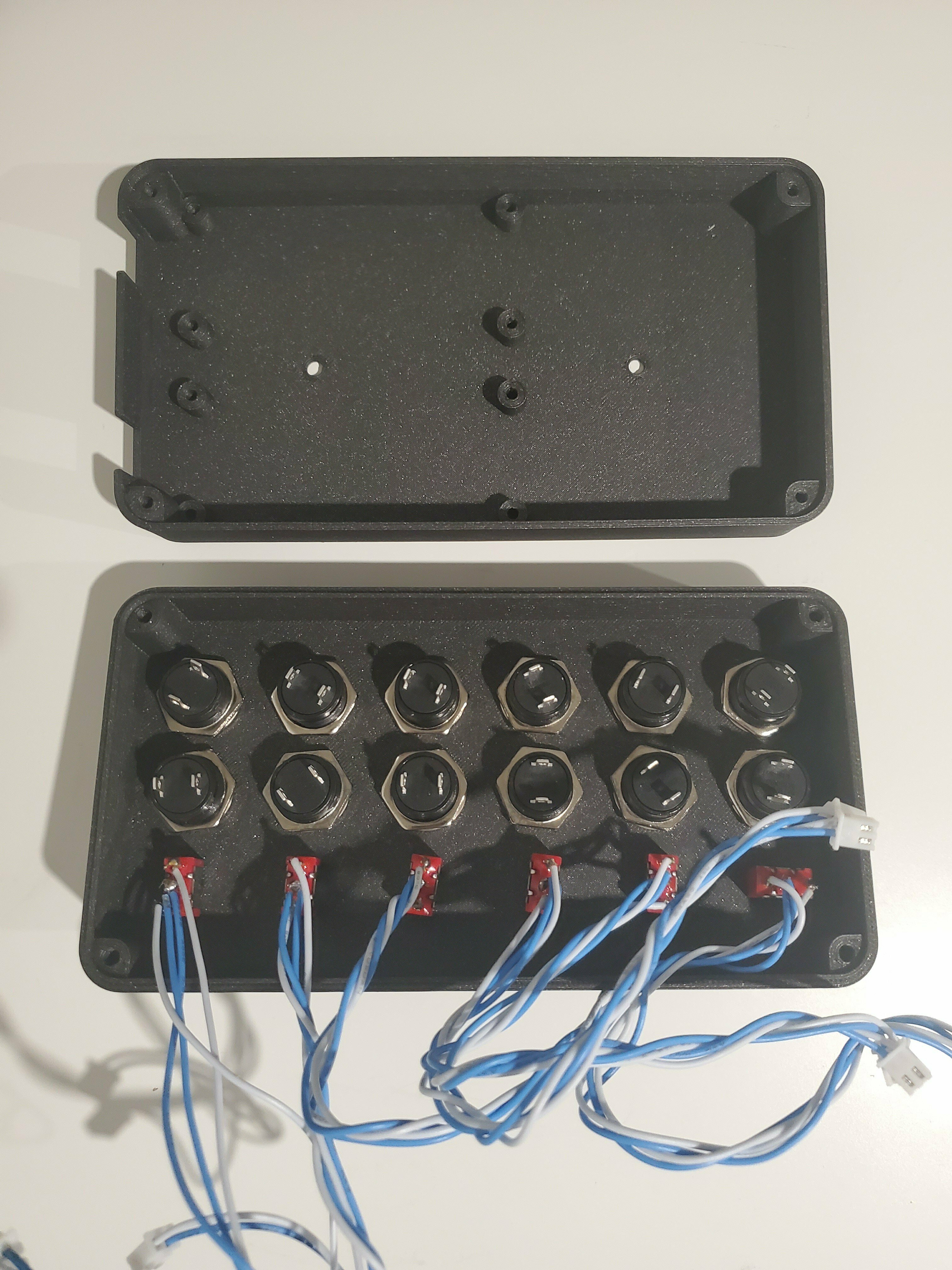 Archivo STL Sim Racing Button Box - Fácil de montar - por ...