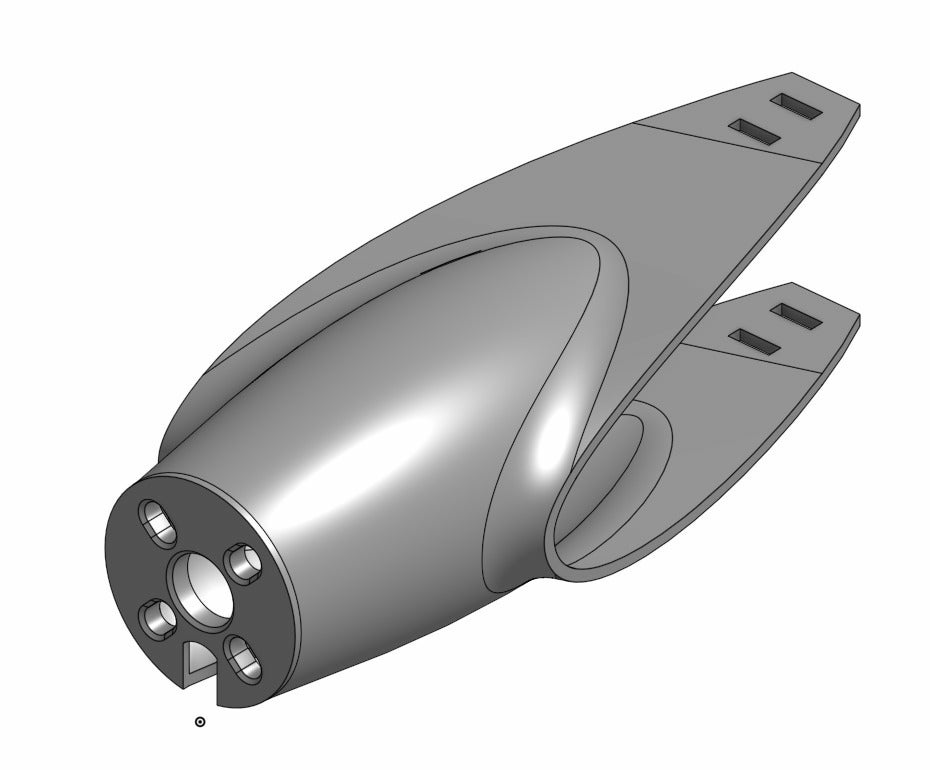 Free STL file Motor Pod for $10 Gilder RC Conversion 🚁 ・3D print design ...