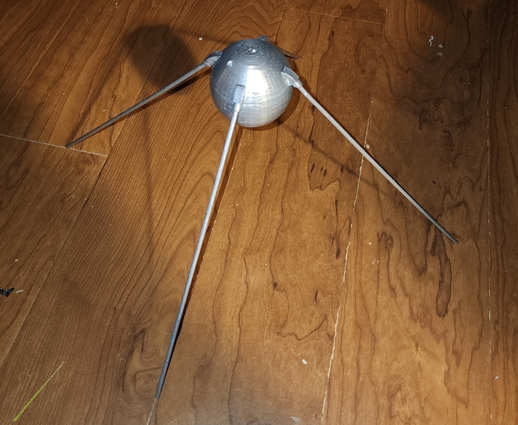 Free 3D file Sputnik 1 Model Rocket 🚀・3D printer design to download・Cults