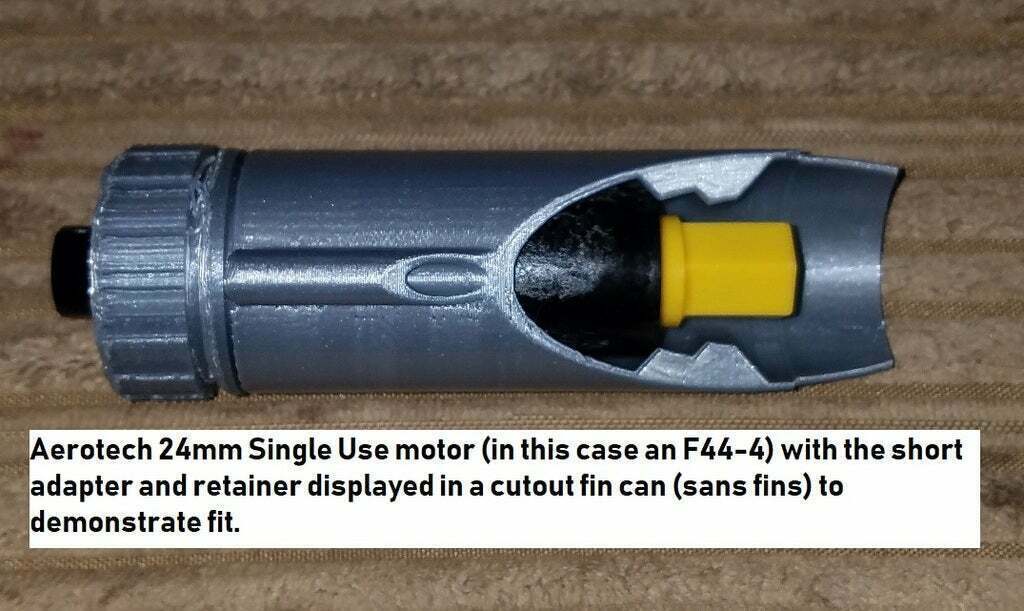 Free STL file Aerotech Adapters for Model Rocket Kit 🚀 ・3D print object ...