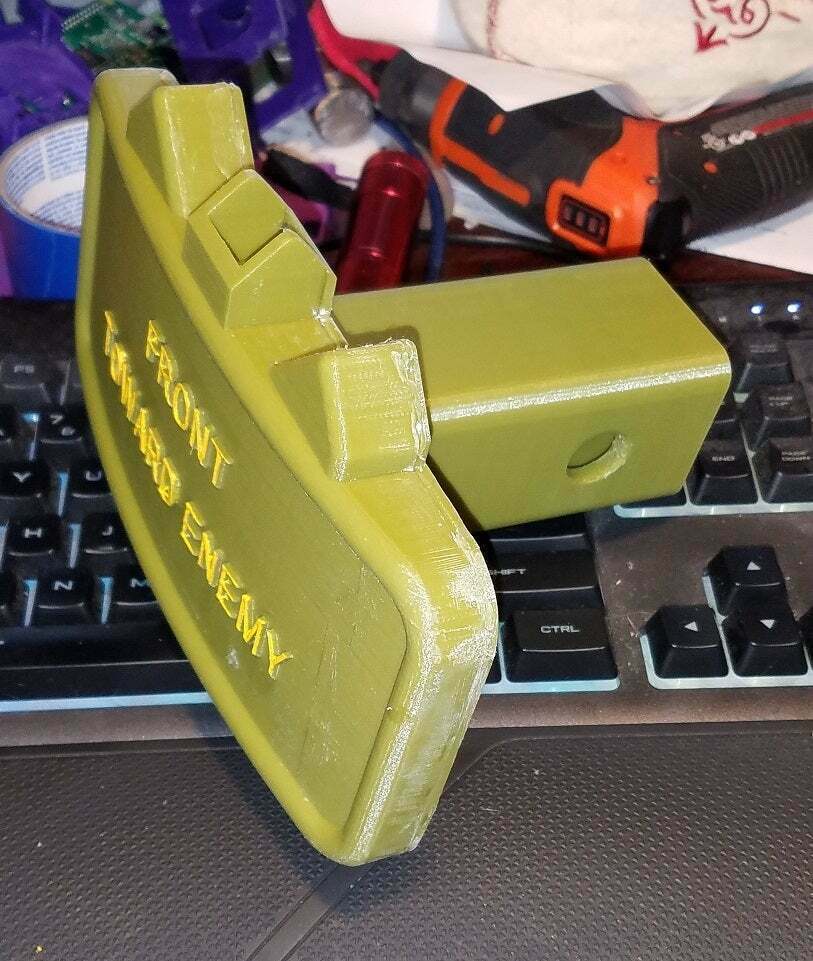 🔌 Claymore Hitch Plug XXL・Free STL File for ・Cults