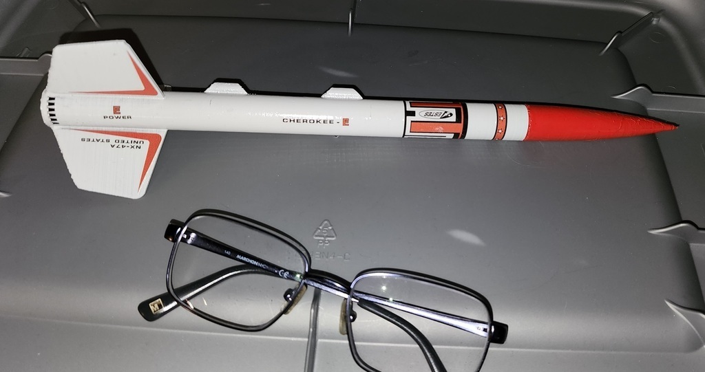 Free 3D file 13mm Cherokee Model Rocket 🚀 ・3D printing model to ...