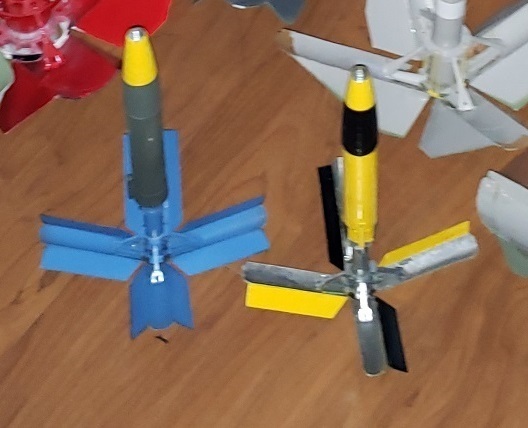 Free STL file 13mm Snake Eye Bomb Rocket 🐍 ・Model to download and 3D ...