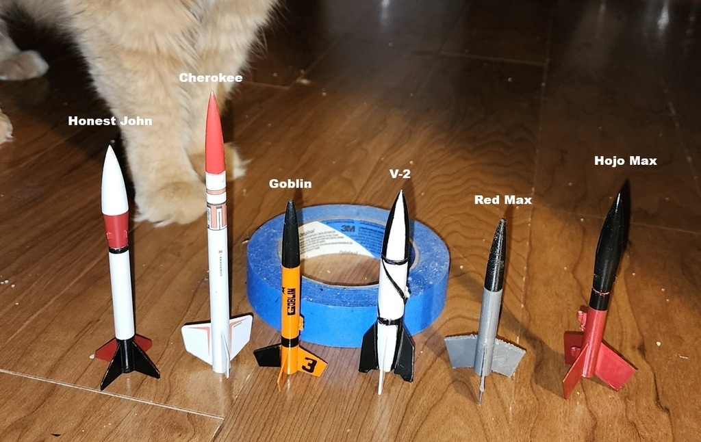 🧑‍🔧 Micro Maxx rockets・Free 3D File for ・Cults