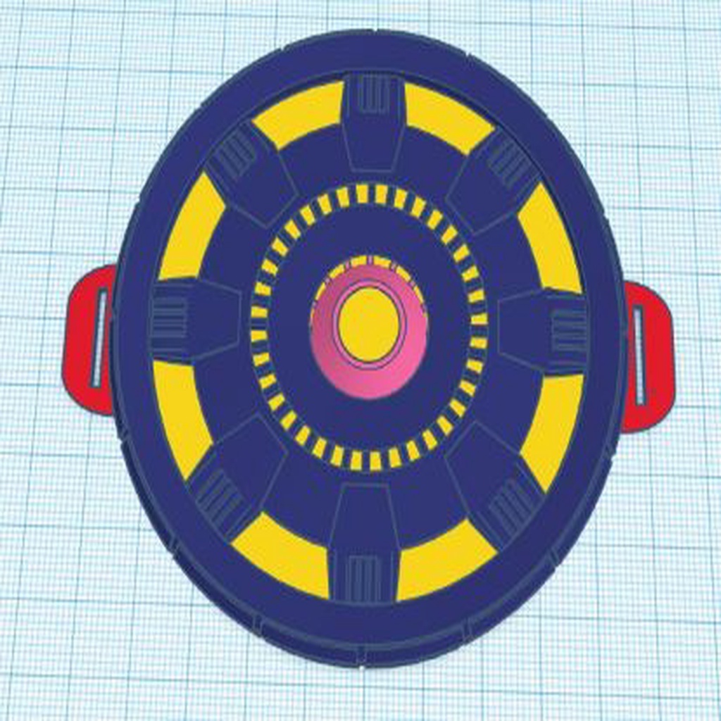 Free 3D file Wearable Tony Stark (Iron Man) Arc Reactors 👨 ・3D printing ...