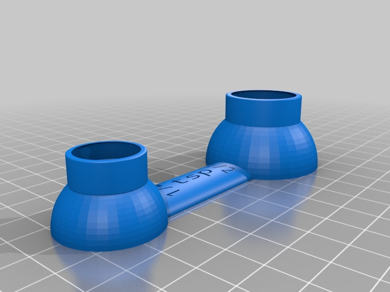 🥄 Measuring Spoon with 4 of the Most Common measurements・Free 3D File ...