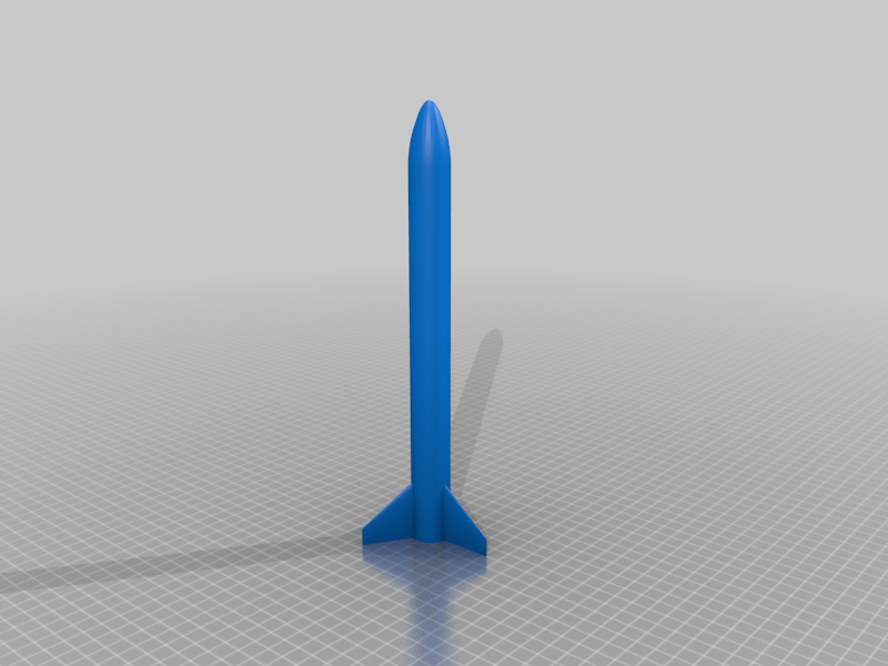 🚀 Compressed Air Rocket・Free 3D File for ・Cults