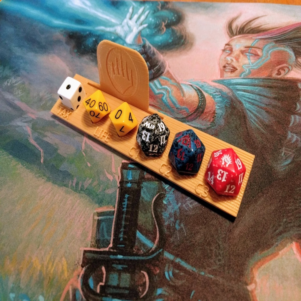 🎲 MTG EDH dice holder: Commander, Life, Commander Tax, and Damage・Free ...