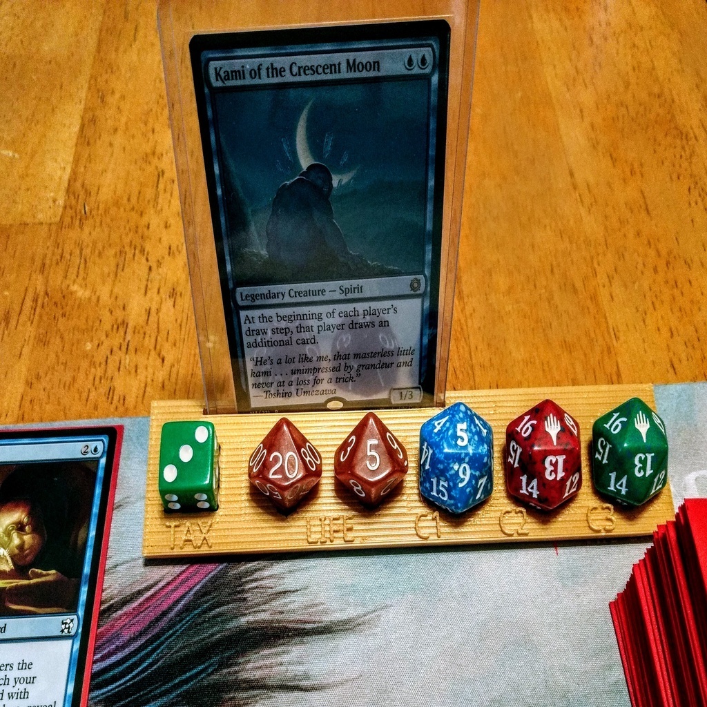 🎲 MTG EDH dice holder: Commander, Life, Commander Tax, and Damage・Free ...