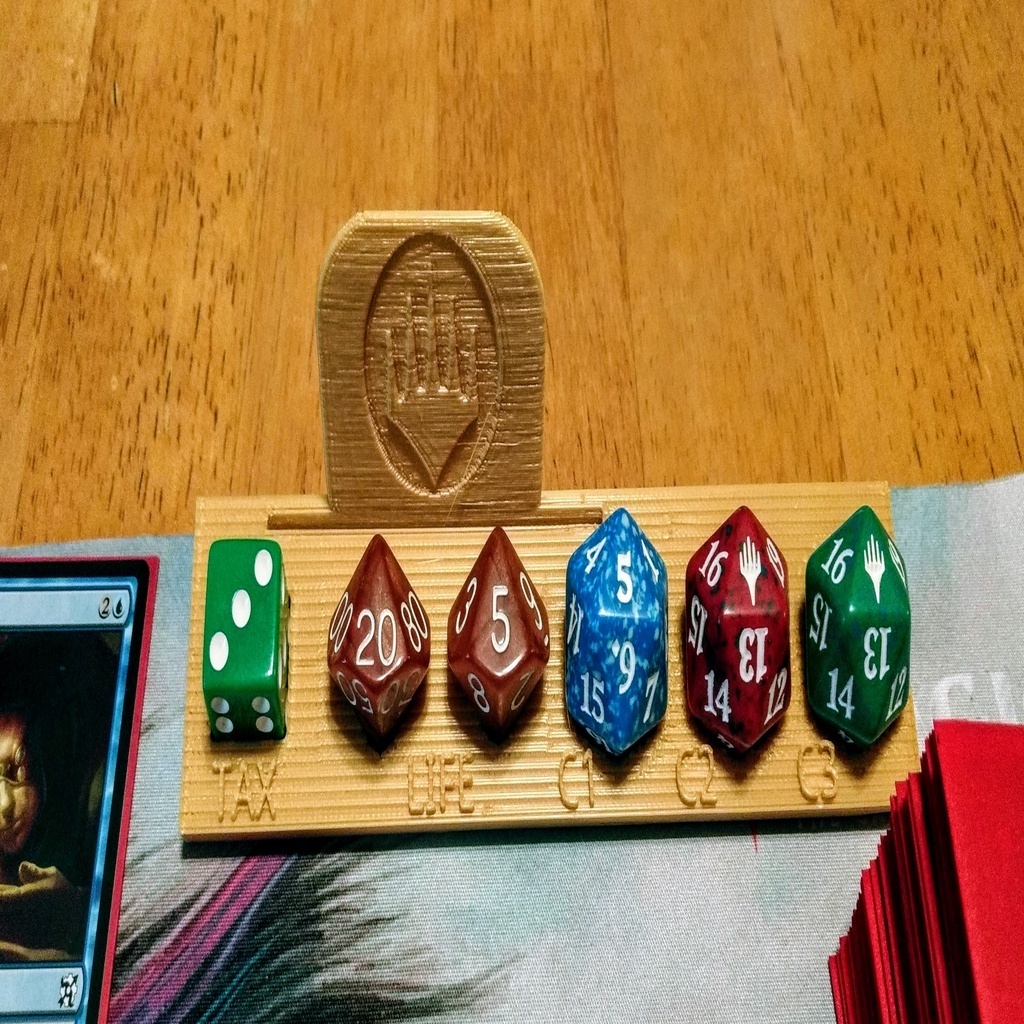🎲 MTG EDH dice holder: Commander, Life, Commander Tax, and Damage・Free ...