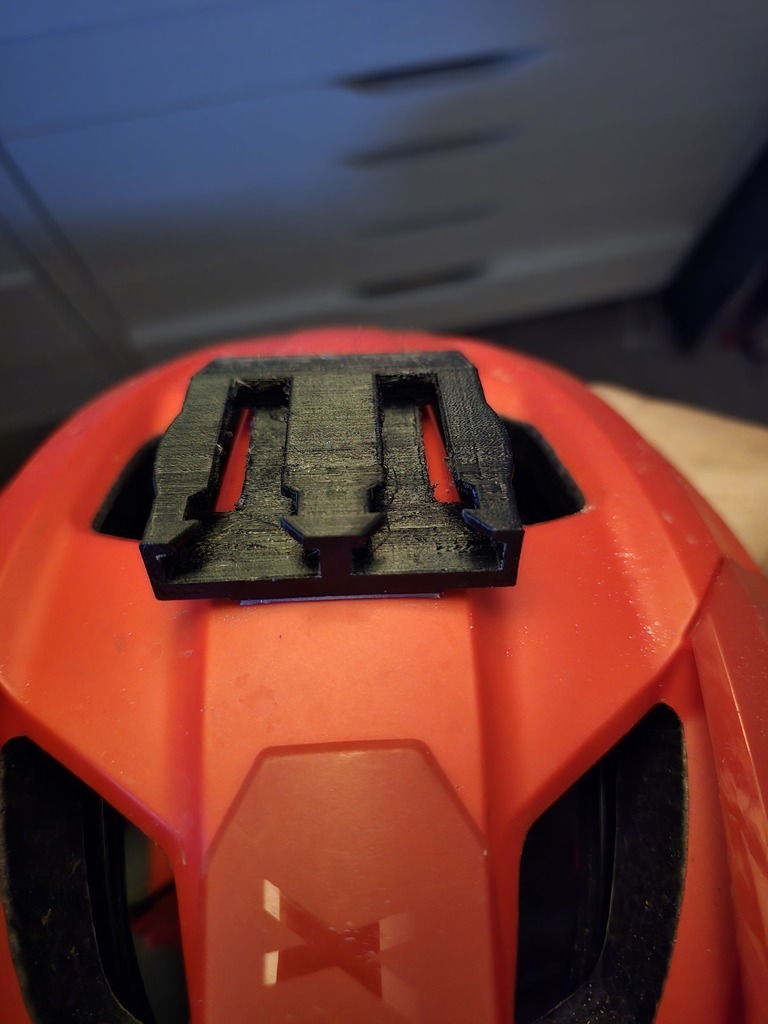 🪖 Curved Double Shredlight mount for helmet・Free 3D File for ・Cults