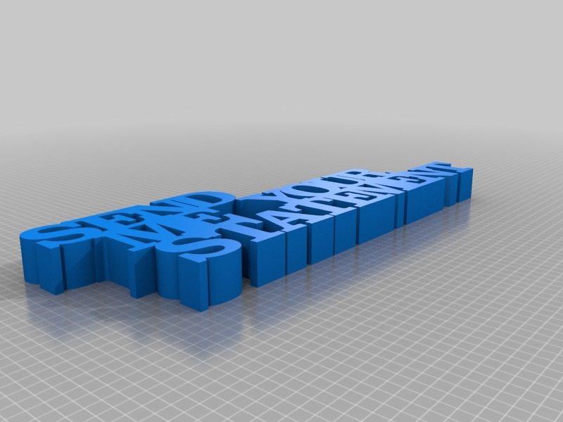 Free 3D file send me your 👥 ・3D printer model to download・Cults