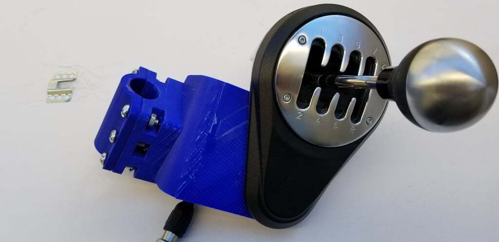 3D printable TH8A shifter Playseat Challenge mount・Cults