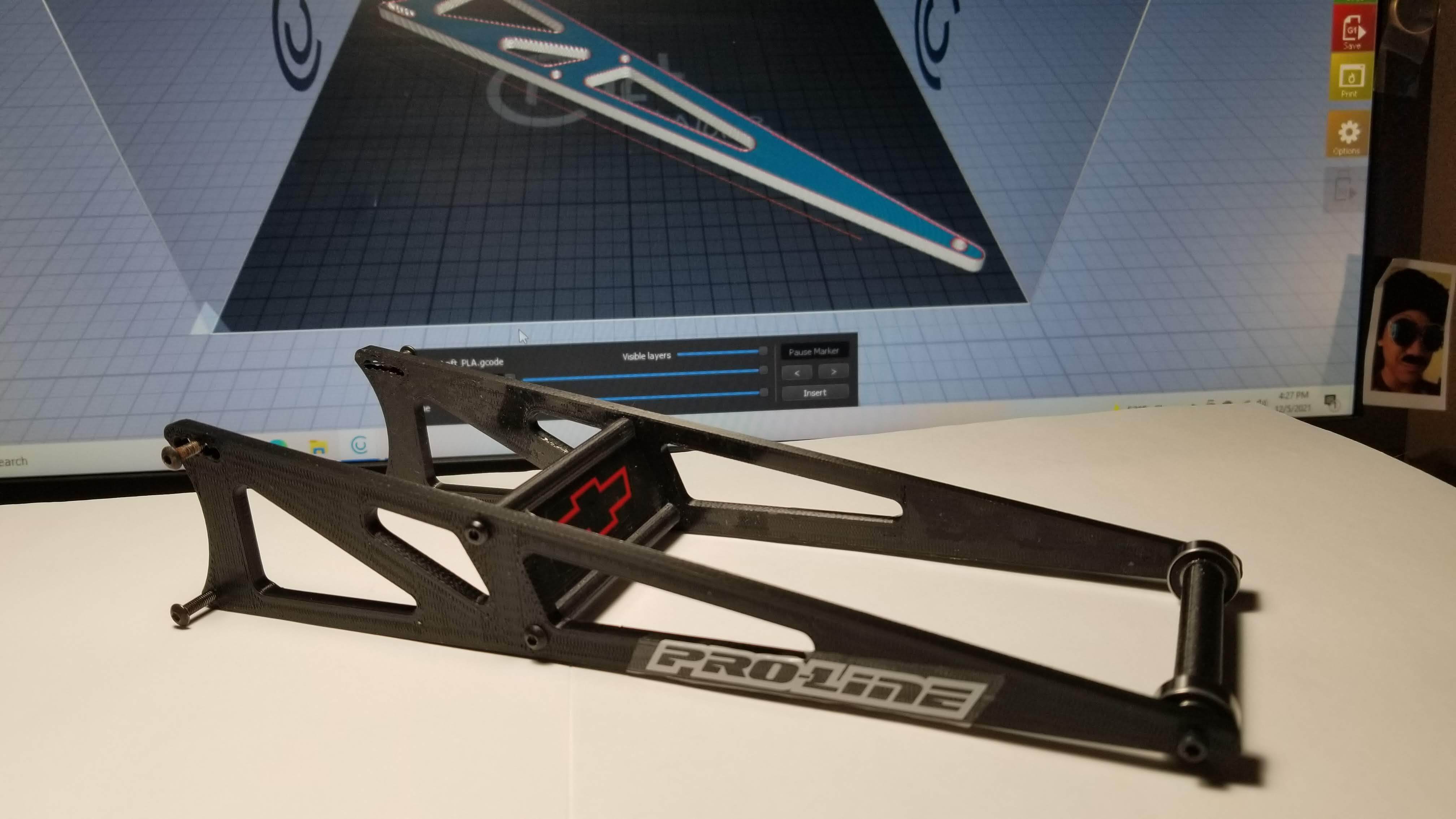 3D print Traxxas Slash wheelie bar・Cults
