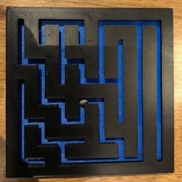 Free STL file Maze with ball 🎲 (SCAD)・3D print design to download・Cults