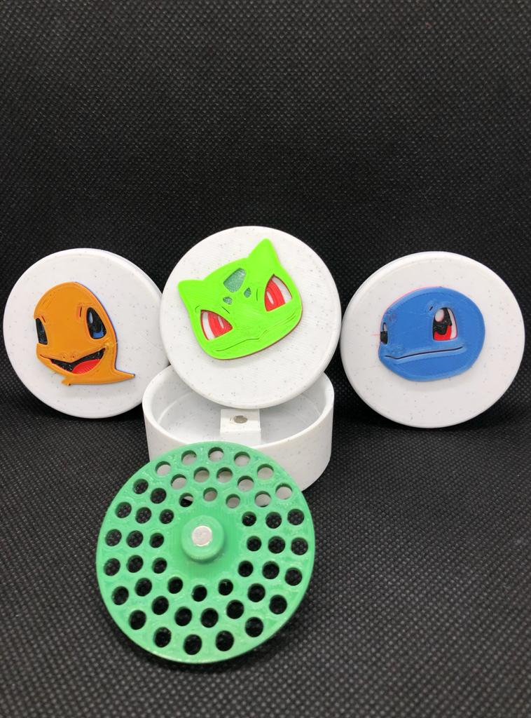 Archivo STL gratis grinder pokemon 🐉 ・Modelo de impresión 3D para ...