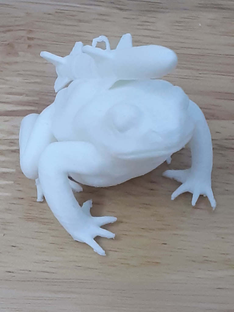 🏠 Missile Toad (Mistletoe Ornament)・Free STL File for ・Cults