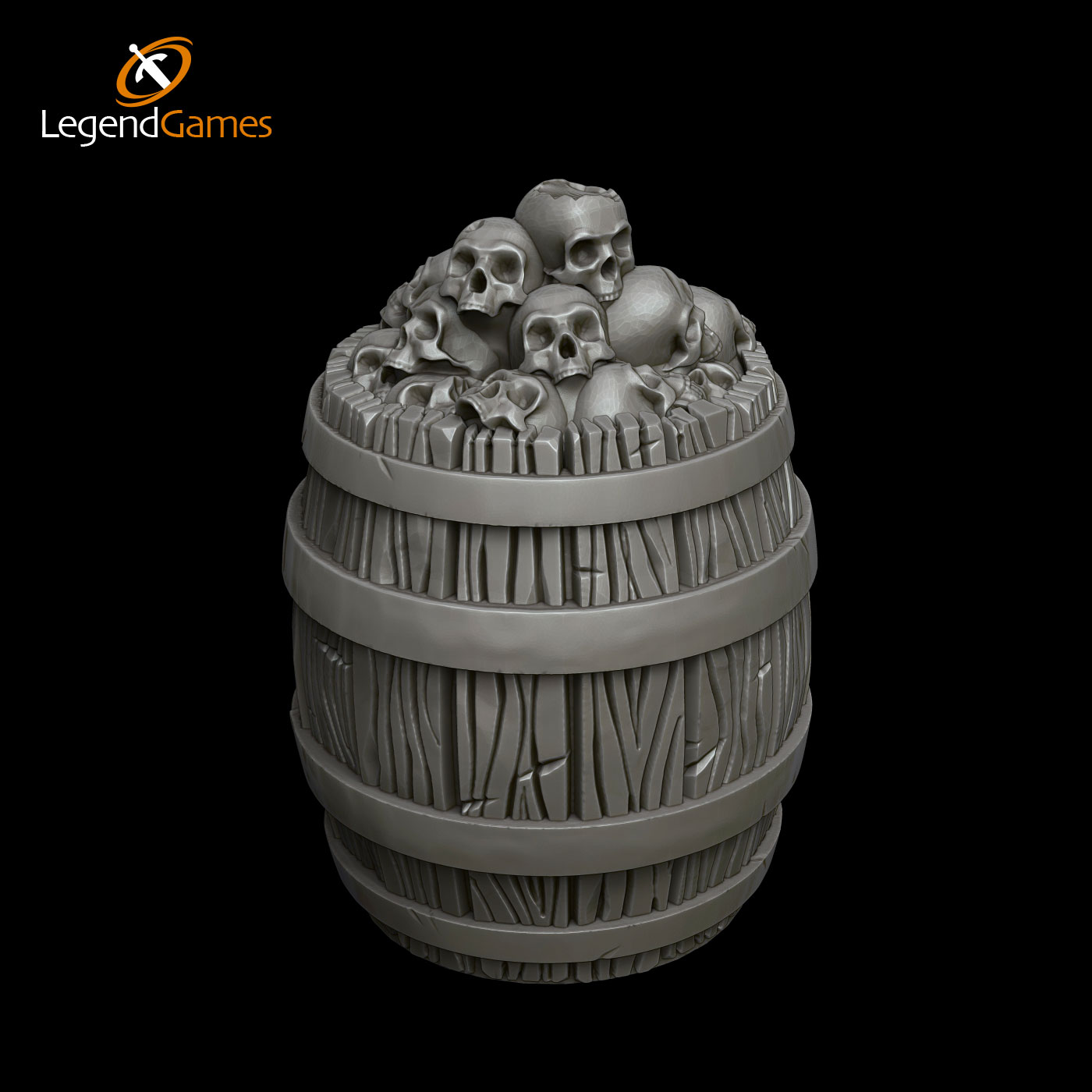 🎲 Barrels for dungeons and taverns - LegendGames・ STL File for ・Cults
